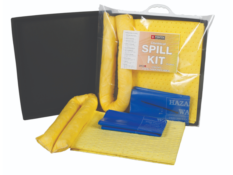 Small Chemical Spill kit from Go Industro