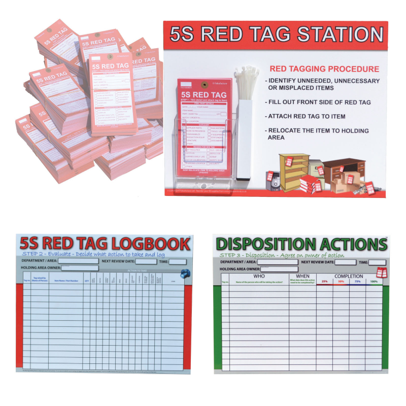 5S Red Tag Station from Go Industro