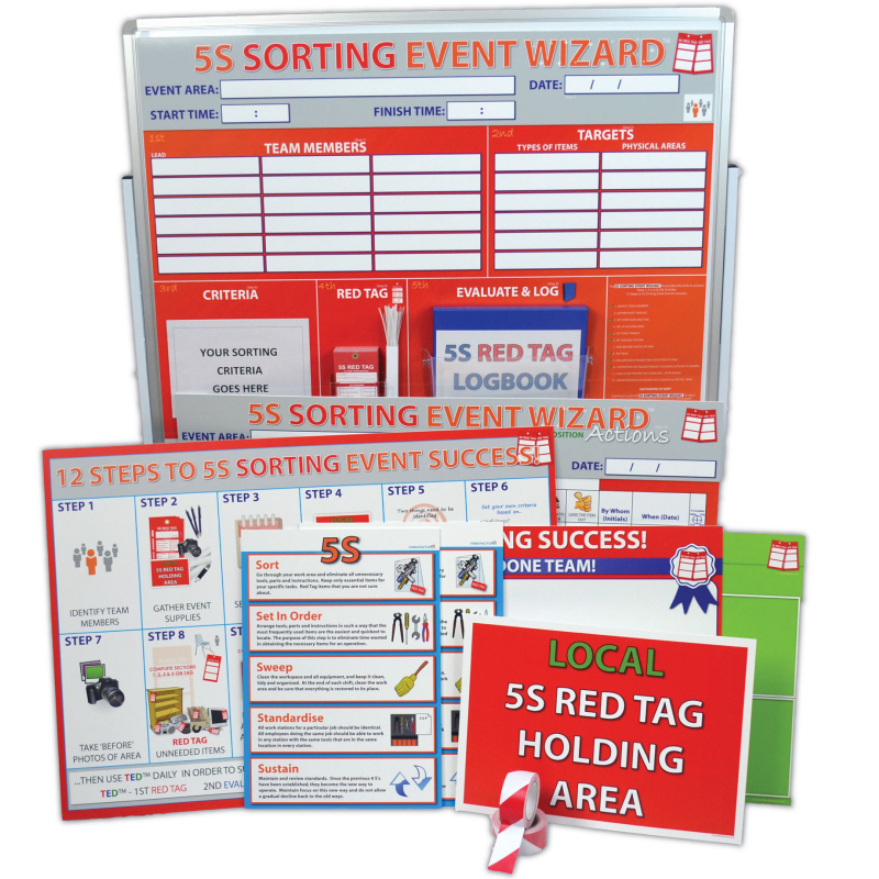 5S Training Kit from Go Industro