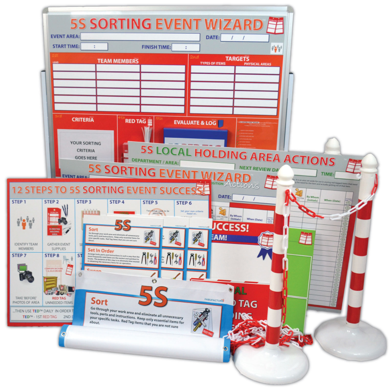 5S Event Training Kit from Go Industro