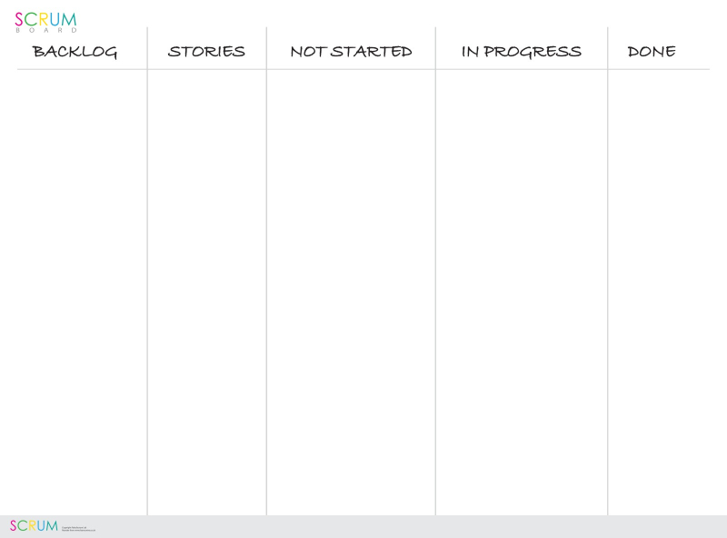 Agile Scrum Board from Go Industro
