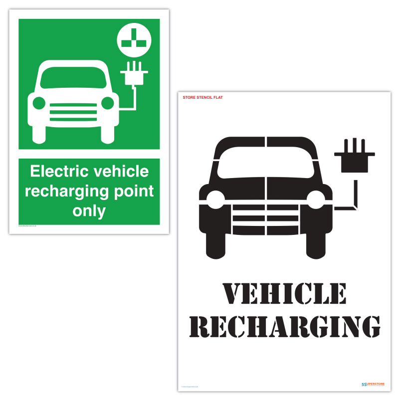 Electric Vehicle Safety Sign from Go Industro