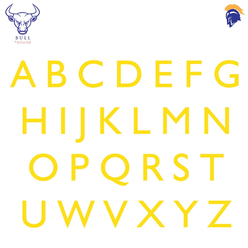 Heavy Duty Floor Marking Letters from Go Industro