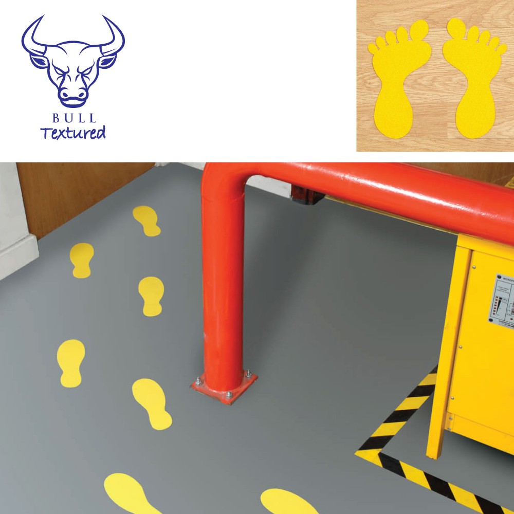 Walkway Floor Stickers from Go Industro