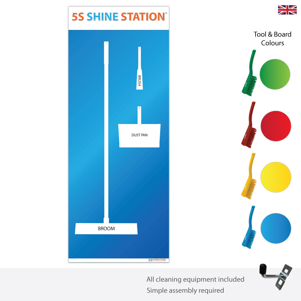 Cleaning Station with Tools from Go Industro