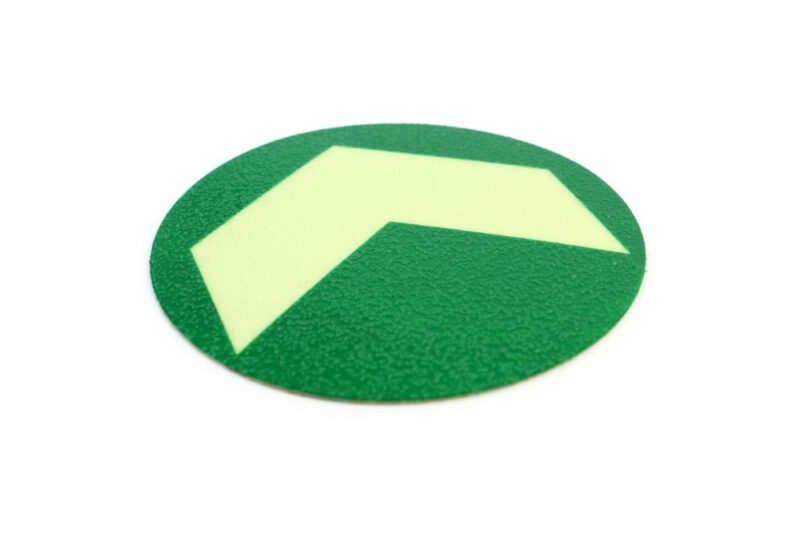 Glow in the Dark Arrow Stickers from Go Industro