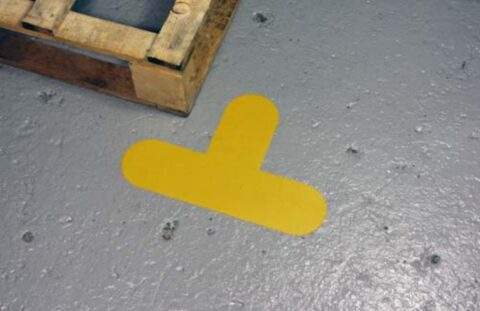 Yellow Pallet Markers from Go Industro